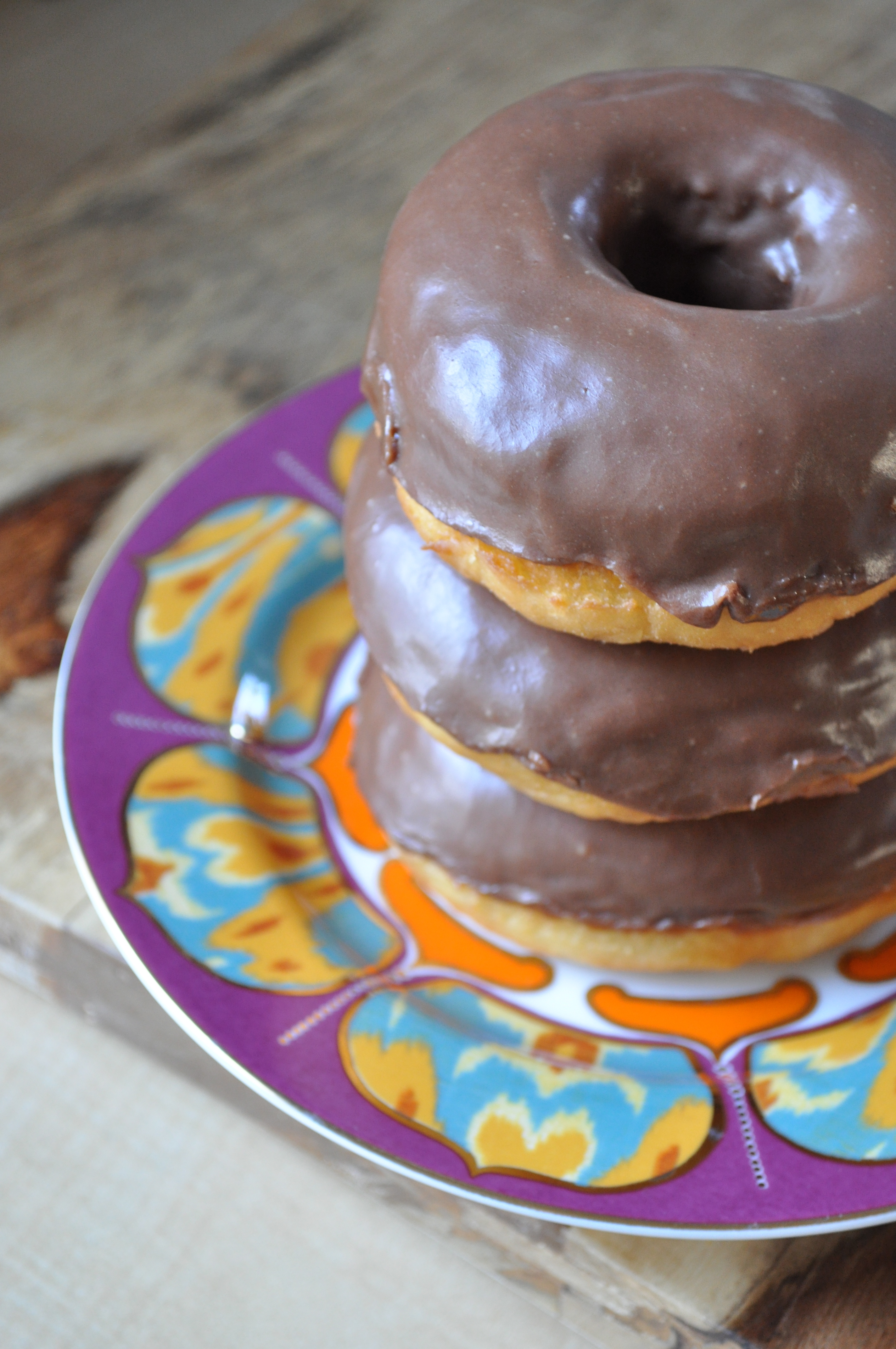 Conquering Fear | Chocolate Glazed Doughnuts